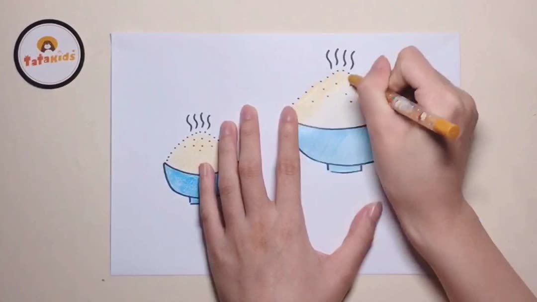 米饭简笔画-趣味分步画大全