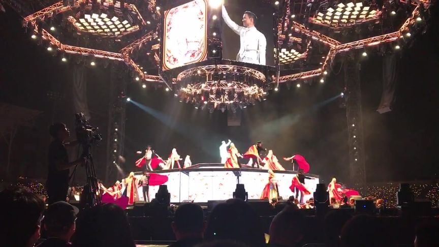 张学友2017世界巡回演唱会达州站《祝福》