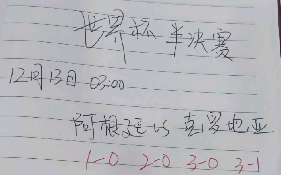 ...今晚克罗地亚稳赢,就是阿根廷向世界证明自己的时候了!比分神预测!