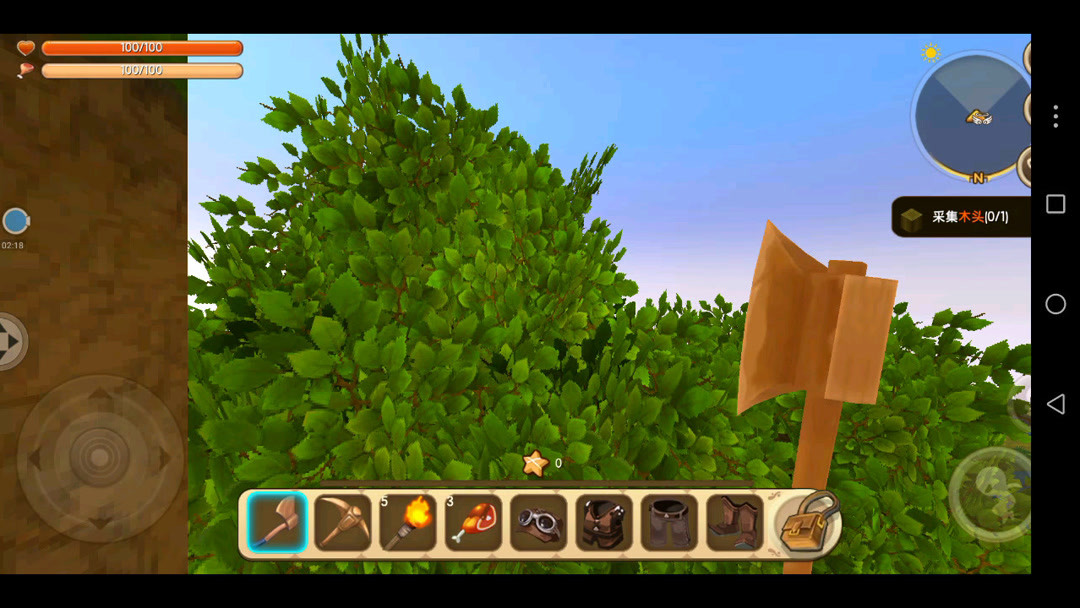 [蓝莓酱]迷你世界之跟随妮妮一起开启新手任务游戏