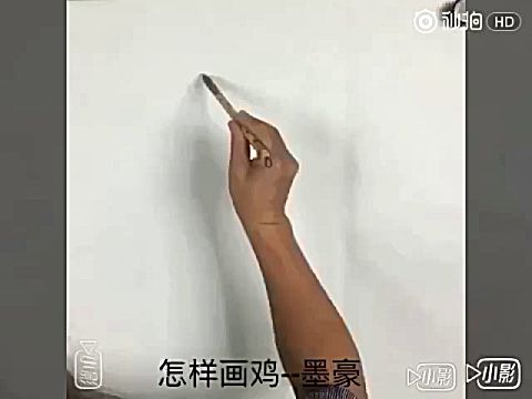 怎样画鸡(墨豪)