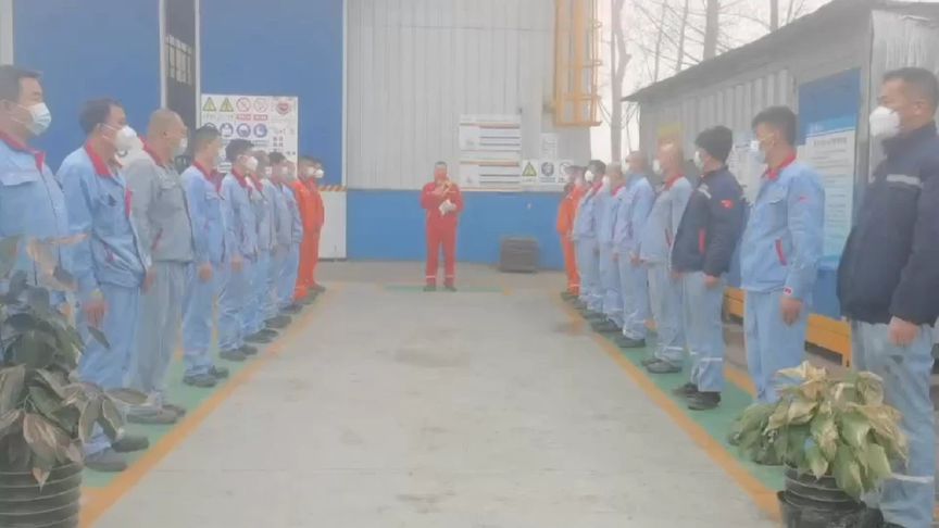 材料班 早会2022.3.141.张文文,问好,全员小游戏,提升班组士