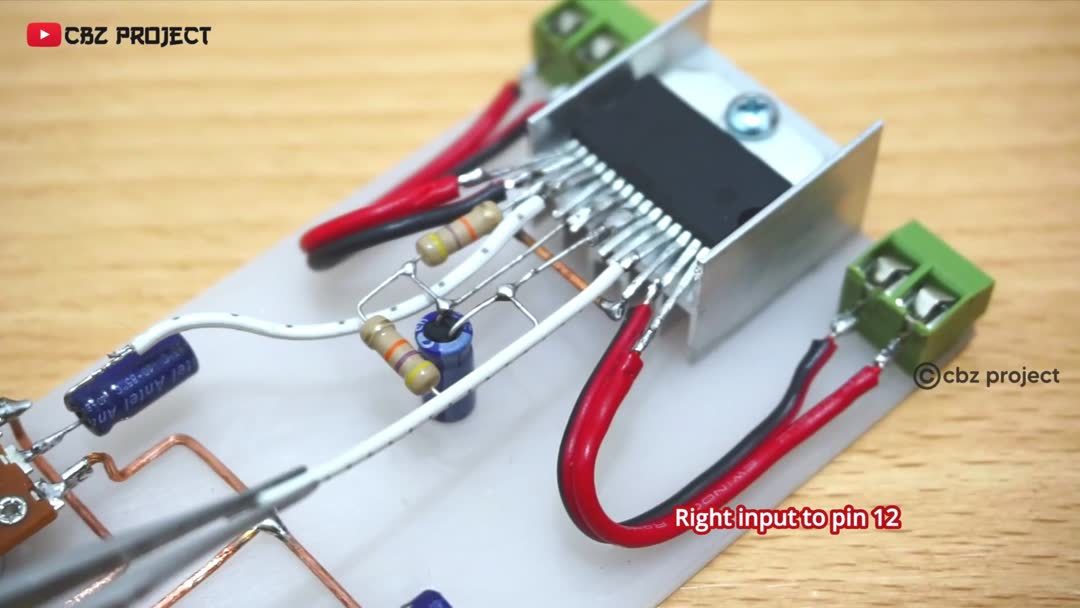 用TDA7297 电路搭棚DIY一个两声道30W功放,制作简单你也可以试试