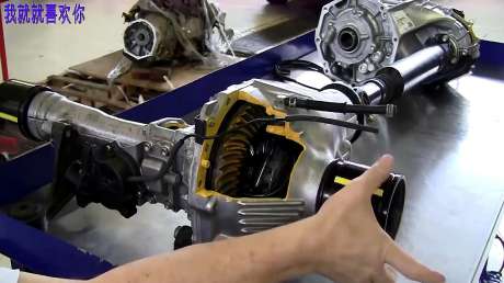原来汽车传动轴的原理是这样的,这回总算是看明白了,牛掰!