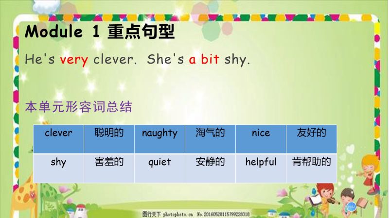 小学三年级下册,英语知识点总结01