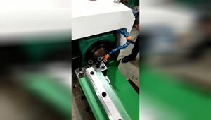 全自动圆管切管机 切割速度1.8秒/刀自动送料不加水可缩口切管机