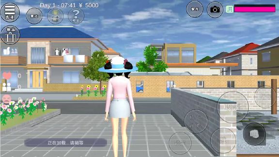 樱花校园模拟器:今天换了一套老师的服装有遮阳帽