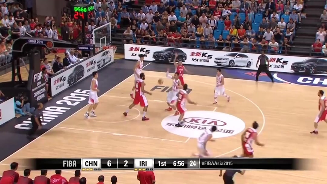 亚锦赛-15年-中国男篮复仇伊朗-八连胜昂首挺进亚锦赛?