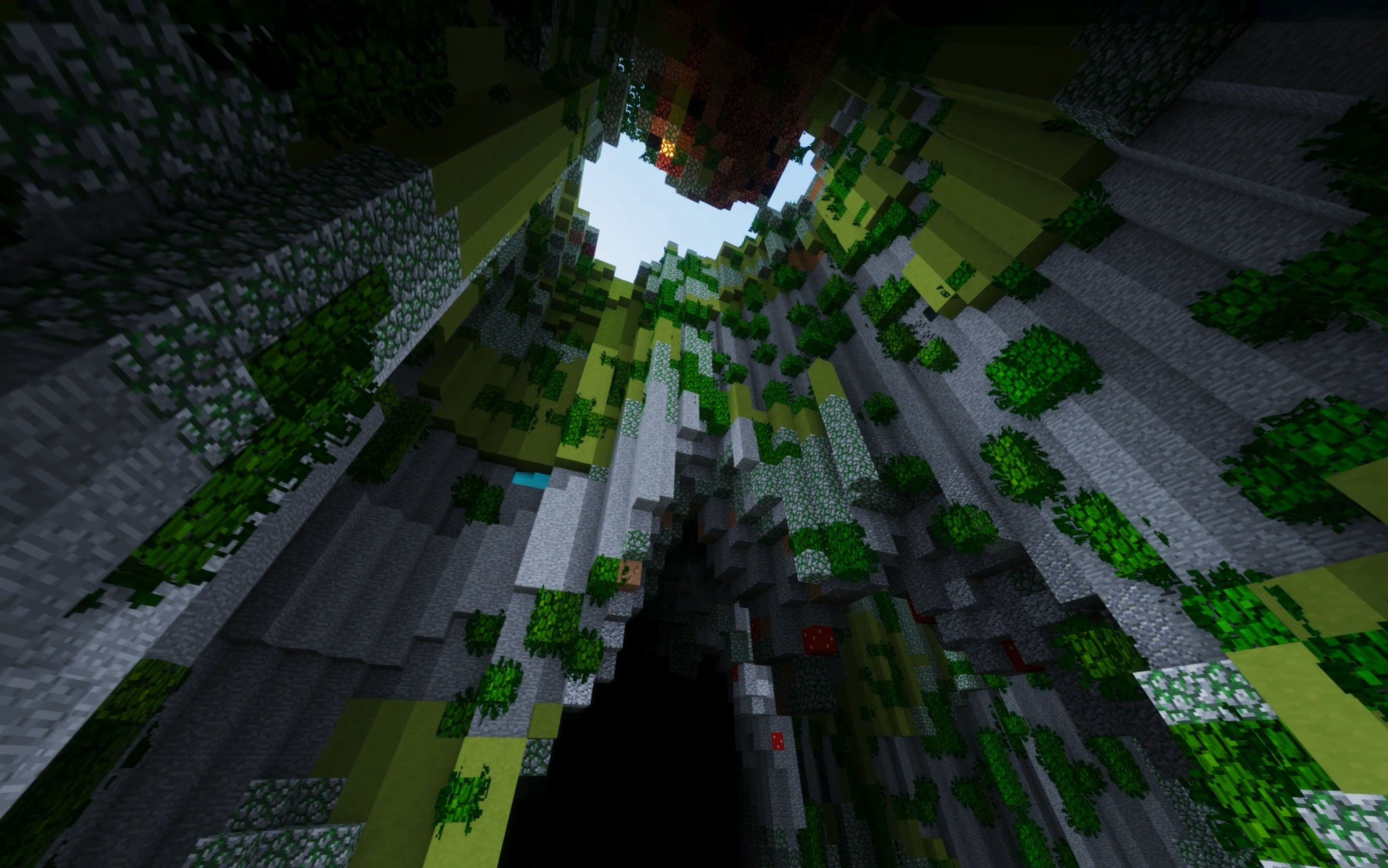 【Minecraft】当MC地形遇上顶级4K画质!感受4k带来的视觉盛宴!