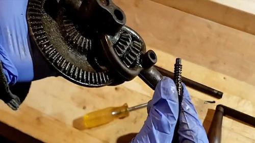 1937年德国生产的手钻,花了一天时间修好,太实用了,绝对的神器