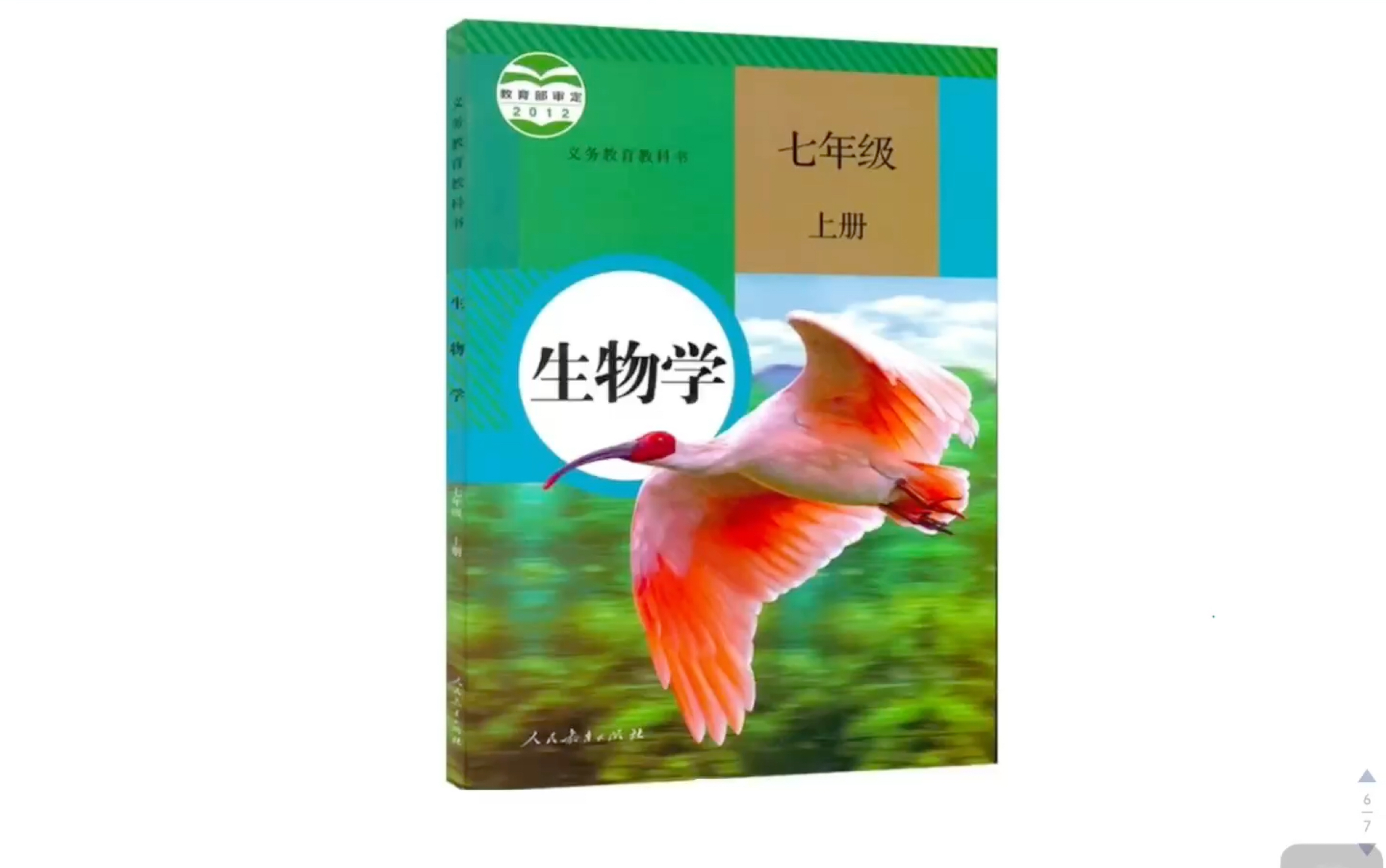 人教版七年级上册生物学预习:6显微镜