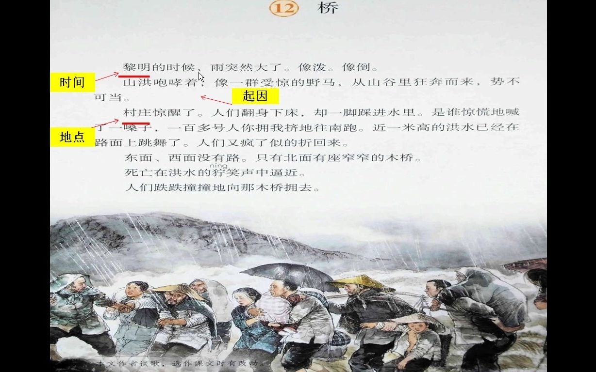 阅读理解--概括文章主要内容