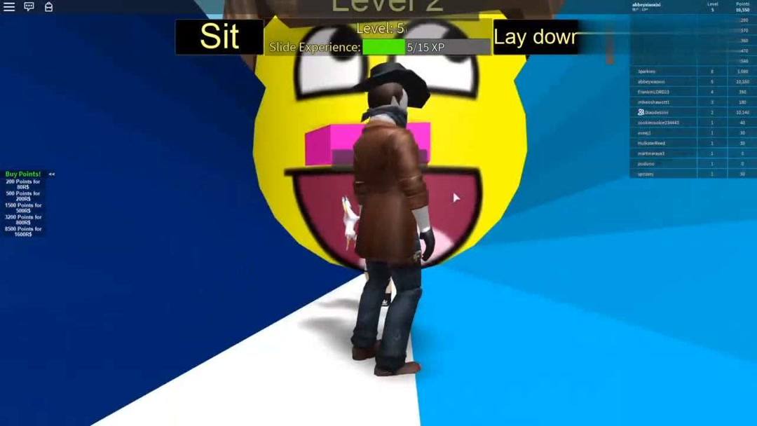 小熙 屌德斯Roblox吃货模拟器 变成