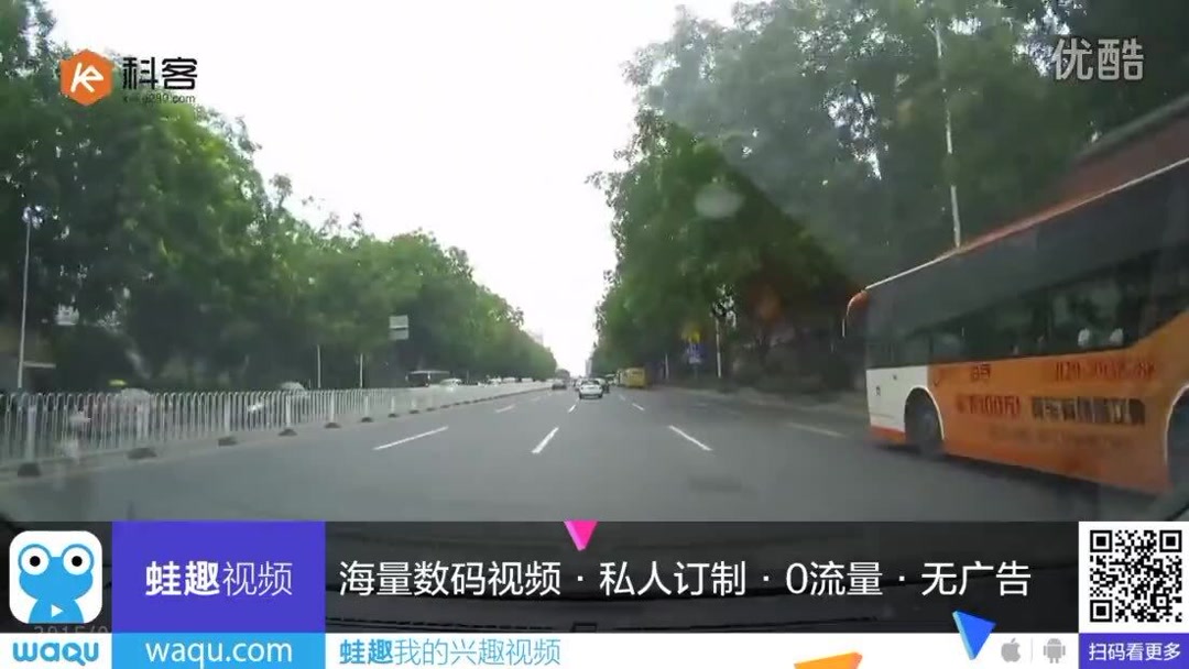 360行车记录仪实拍视频-户外环境