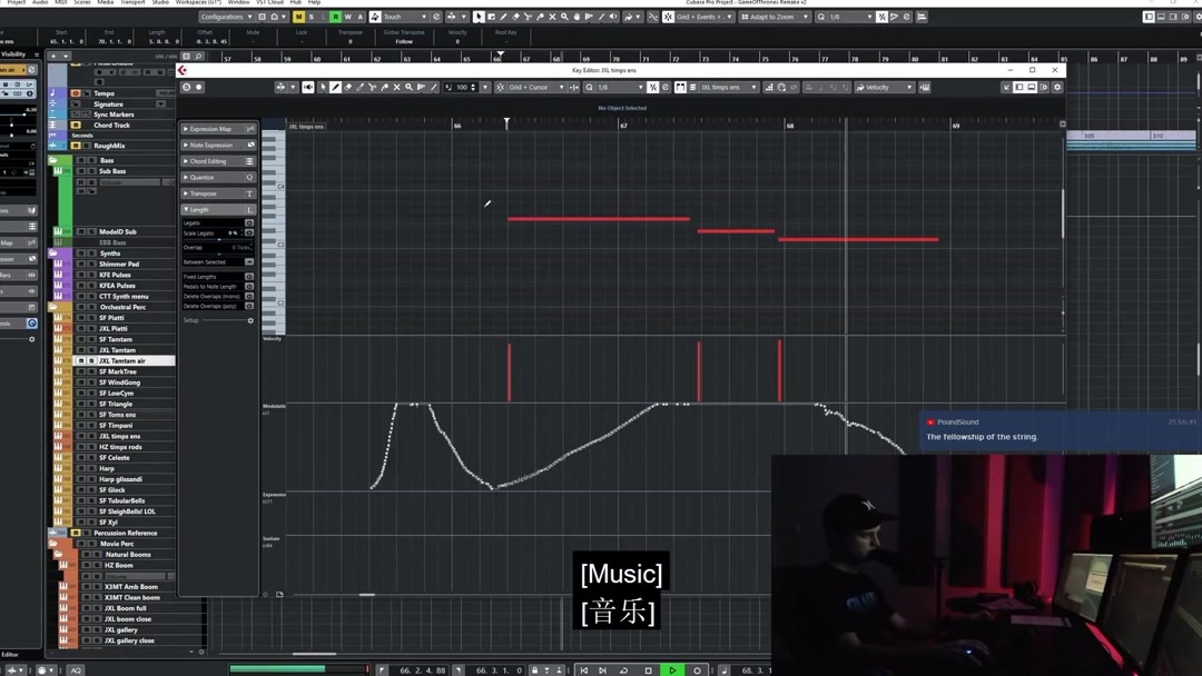 ...游戏》编曲-3-管弦乐配乐 MIDI工程扒带演示作曲教程音乐制作交响乐