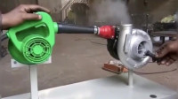 简单演示涡轮增压的工作原理