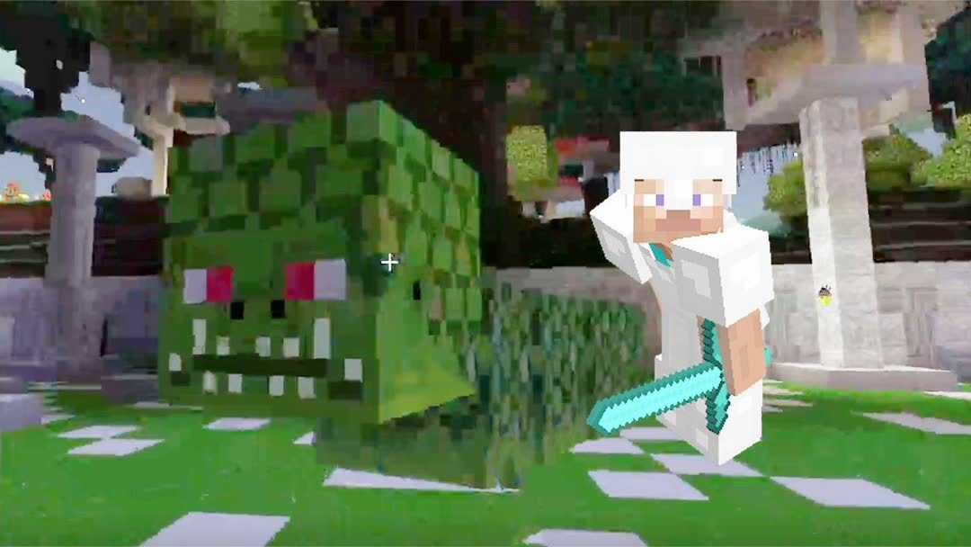 我的世界暮色森林 贪吃蛇娜娜别跑