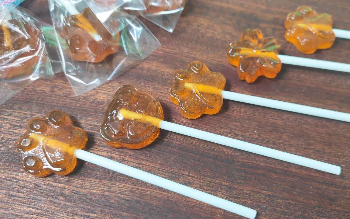 煮的冰糖雪梨孩子不喝,教你做成棒棒糖,颜值高又好吃