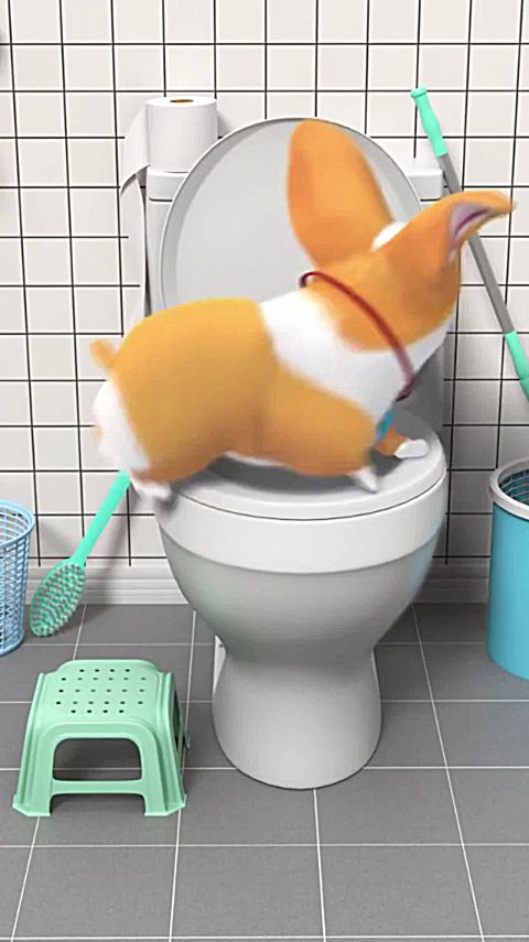 爆笑动画:单独上厕所都不安全啊