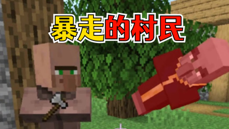 我的世界:村民暴乱开始攻击玩家?村庄里到处生灵涂炭?