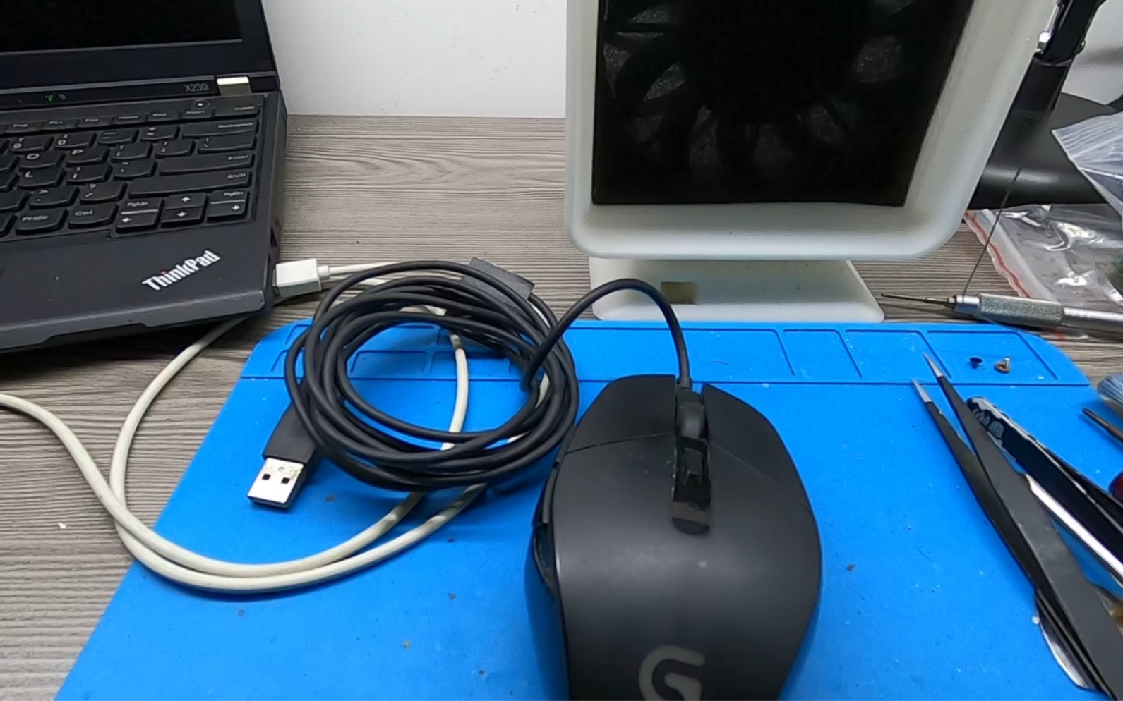 罗技g303鼠标拆解维修更换微动