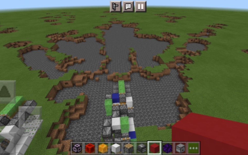 【Minecraft-粘液块】红石战舰主炮建造全过程实录与讲解教学(附带...