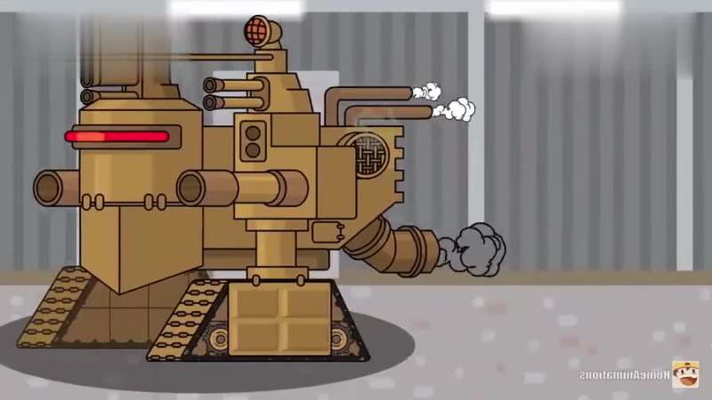 坦克世界:儿童动画坦克大战,有趣好看的动画片
