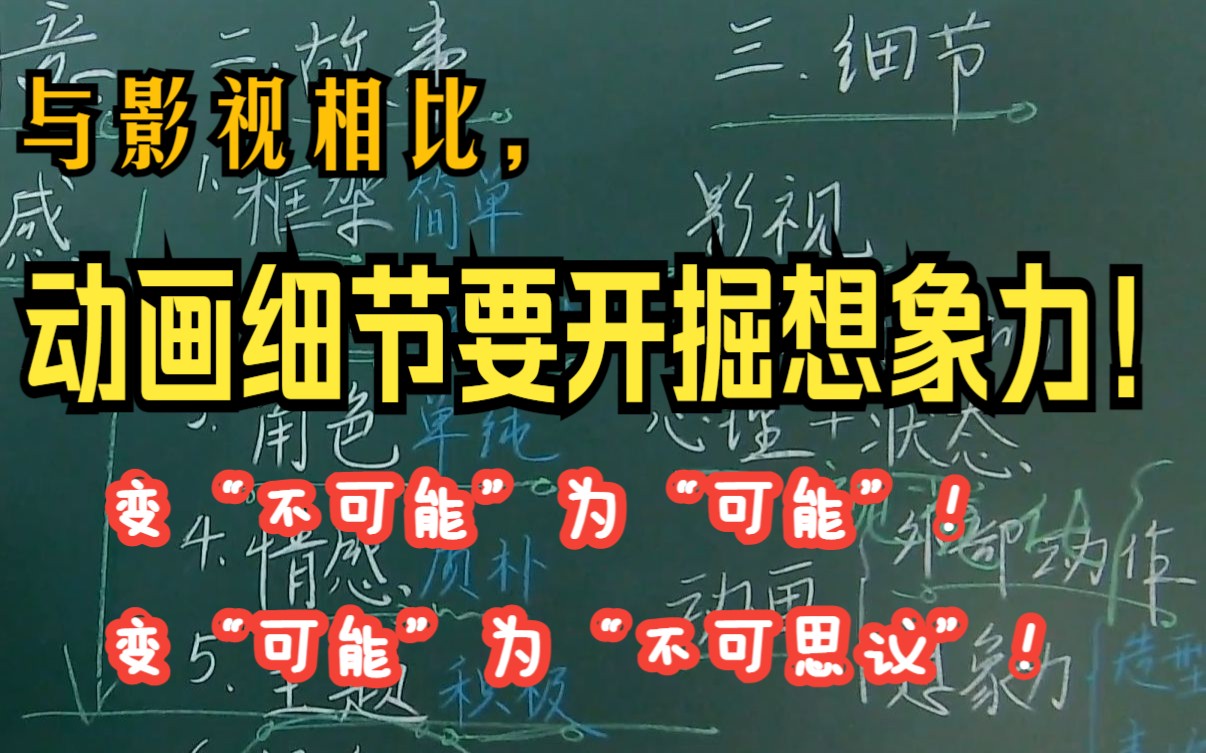 与影视相比,动画剧本要开掘想象力!