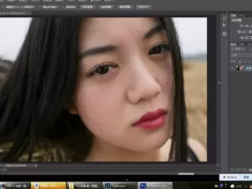 Photoshop质感磨皮教程