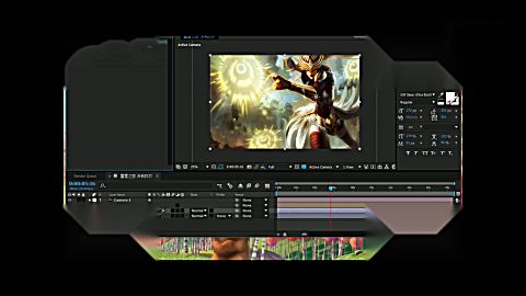 AE:转场-CCimage Wipe融合效果