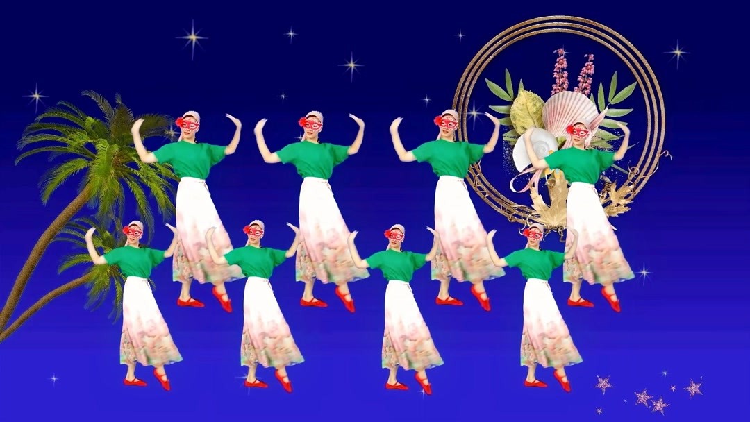 活泼又可爱的舞蹈《海草舞》亲子广场舞