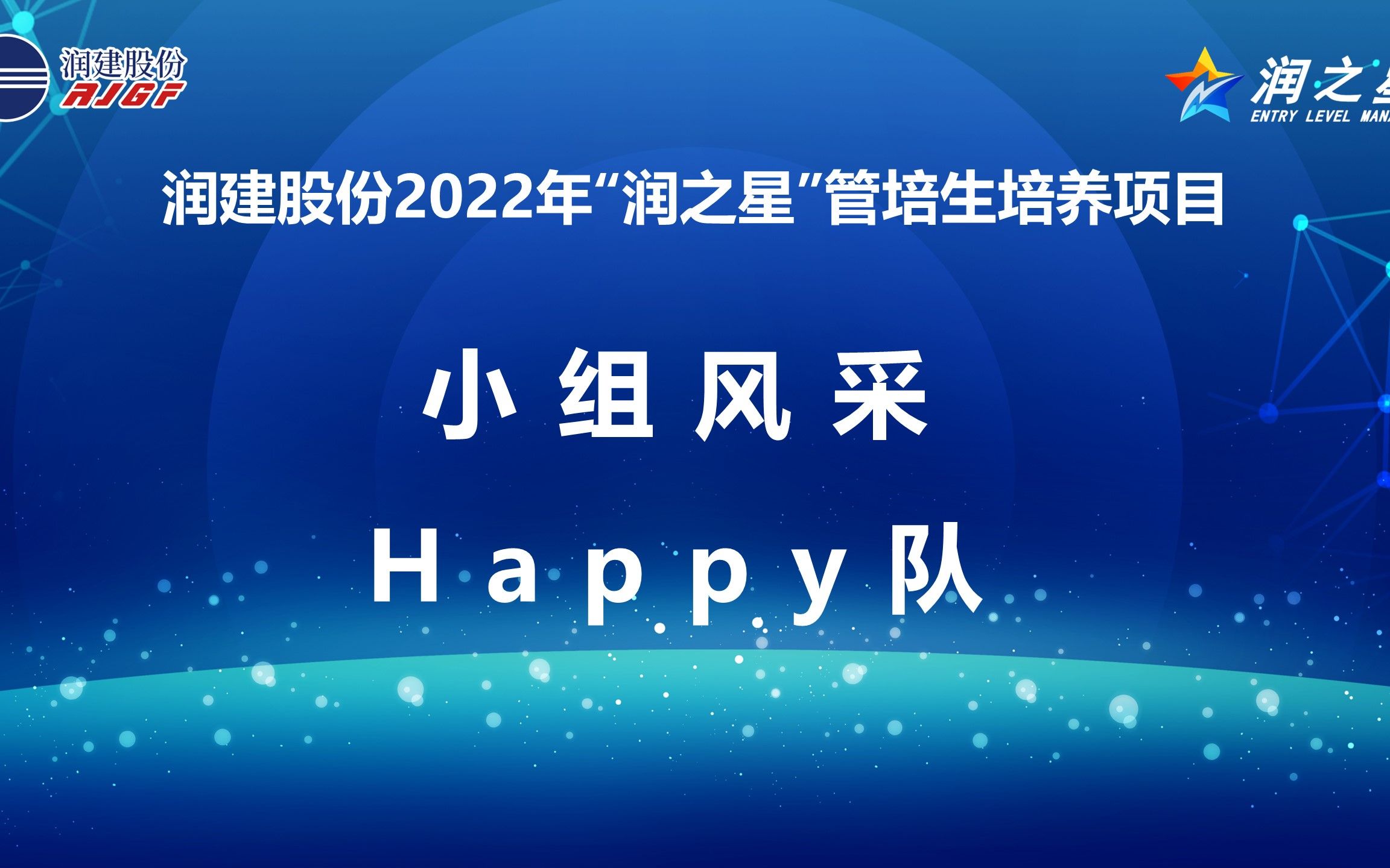 2022年第一期“润之星”管培生培养项目集训——小组风采03