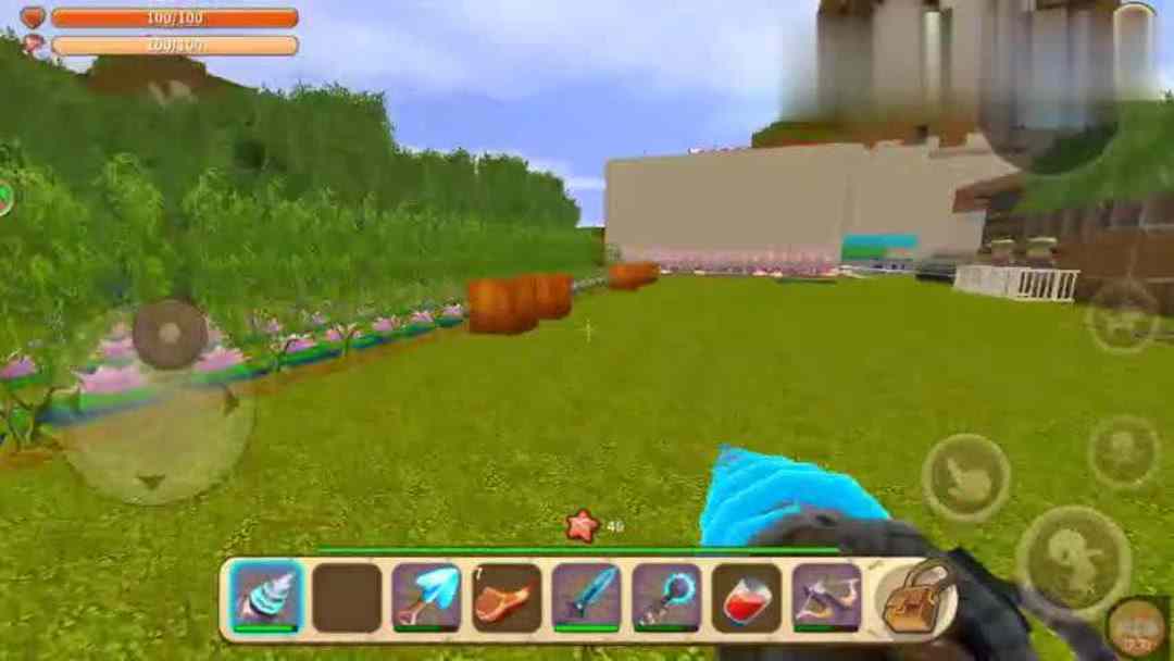 迷你世界:我这里是极限生存不信自己建造一个看看生命只有一次哦