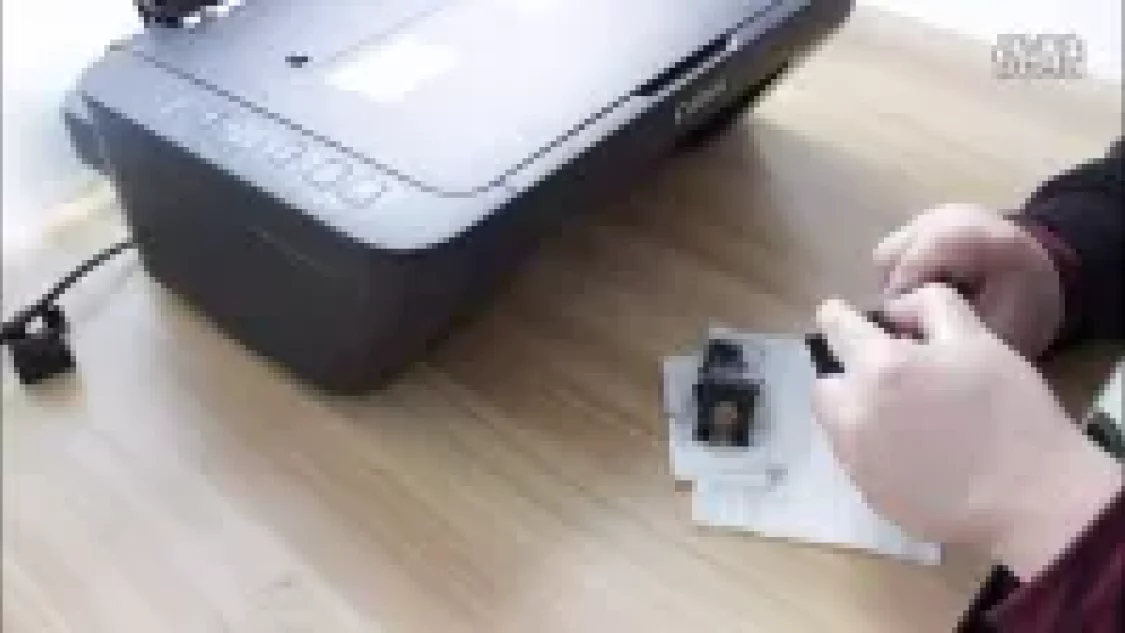 佳能MG2580S连喷墨盒安装方法