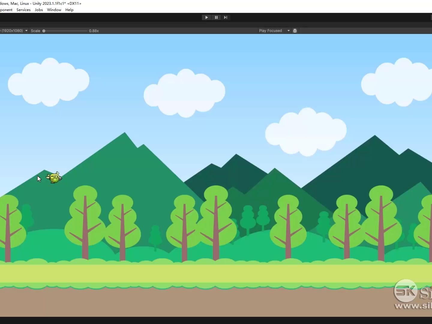 Unity零基础小游戏教程 小飞鸟 06-设置玩家小鸟图片的导入设置