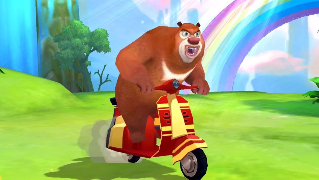 熊大挑战胡萝卜怪兽 熊出没之丛林总动员 熊出没奇幻空间游戏