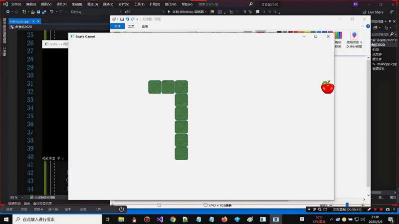 「C/C++」百行代码之手写贪吃蛇2