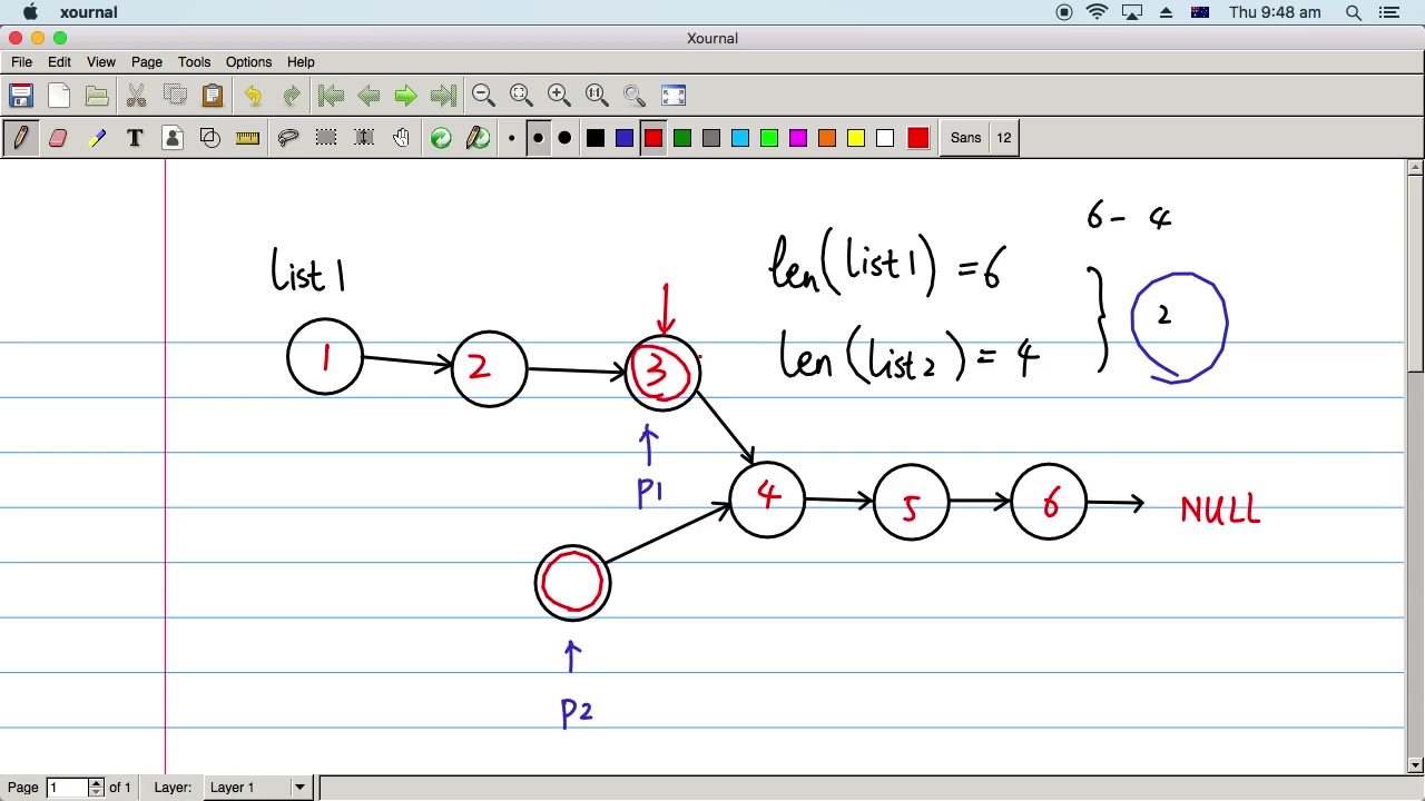 【一起玩算法】交叉链表练习题讲解