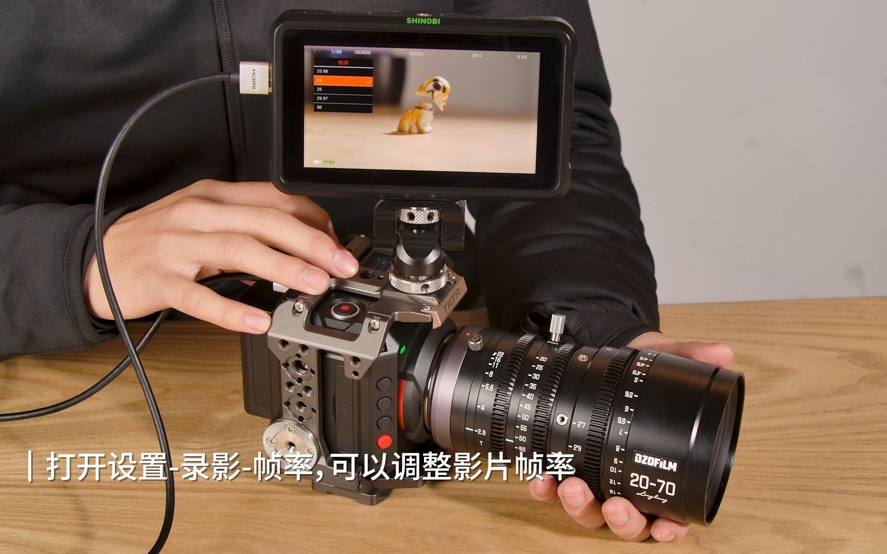 【教程】Z CAM E2摄影机使用指南②:基本参数怎么设置?