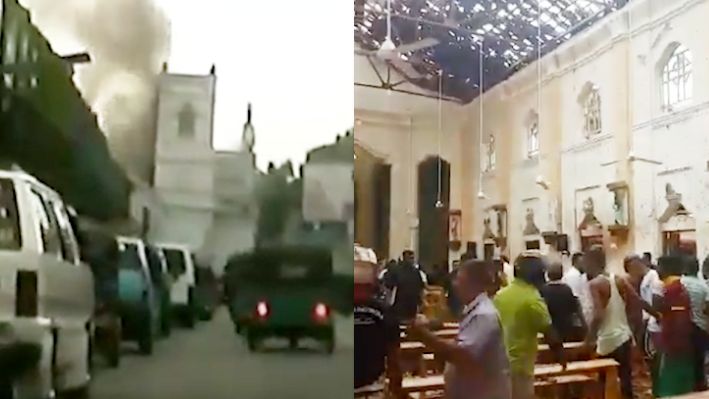 斯里兰卡连环八连炸已致215人死亡 2名中国人遇难7嫌犯被捕