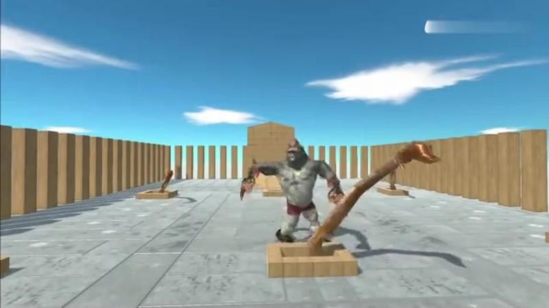 野兽战争模拟器:擂台上布满了毒蝎的尾巴,稍有不慎者…