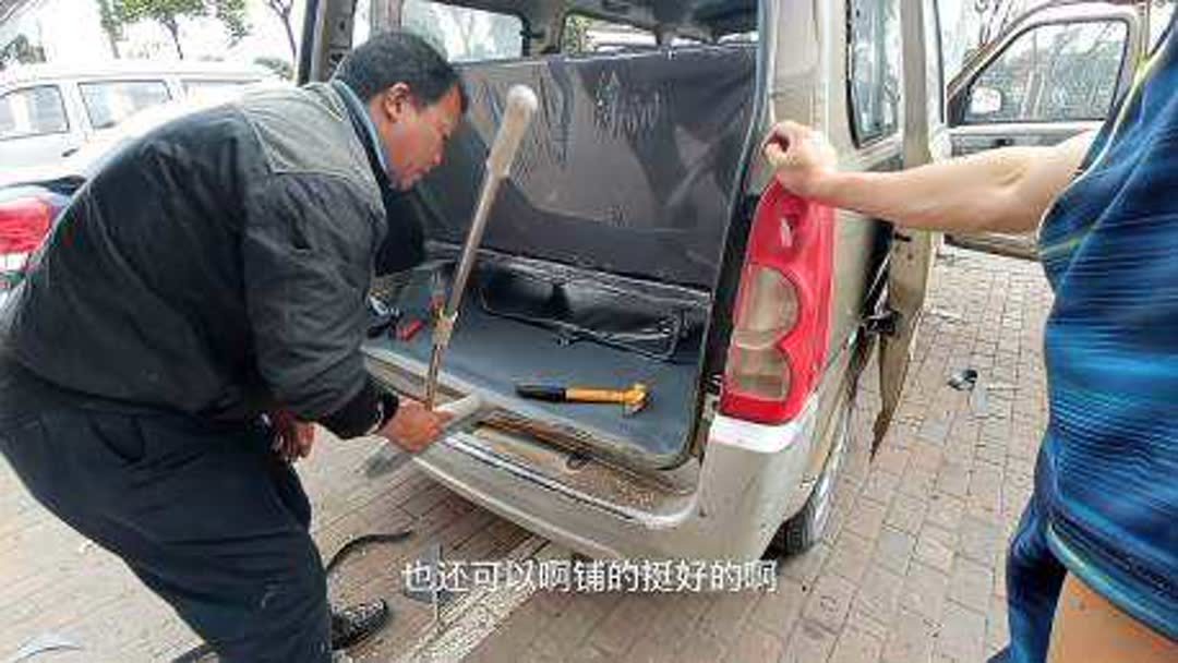 一辆破面包到车商手中被翻新的过程,一些可能你没见过的神操作