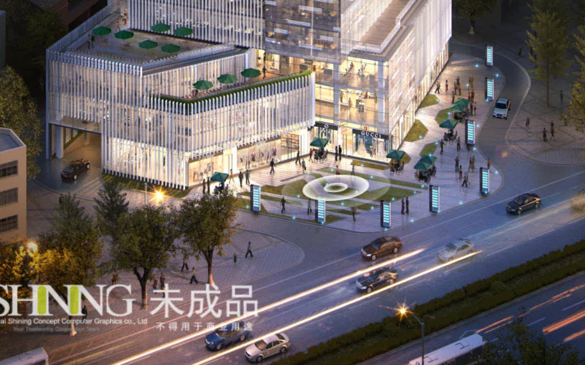 03-综合体方案汇报动画(5个)