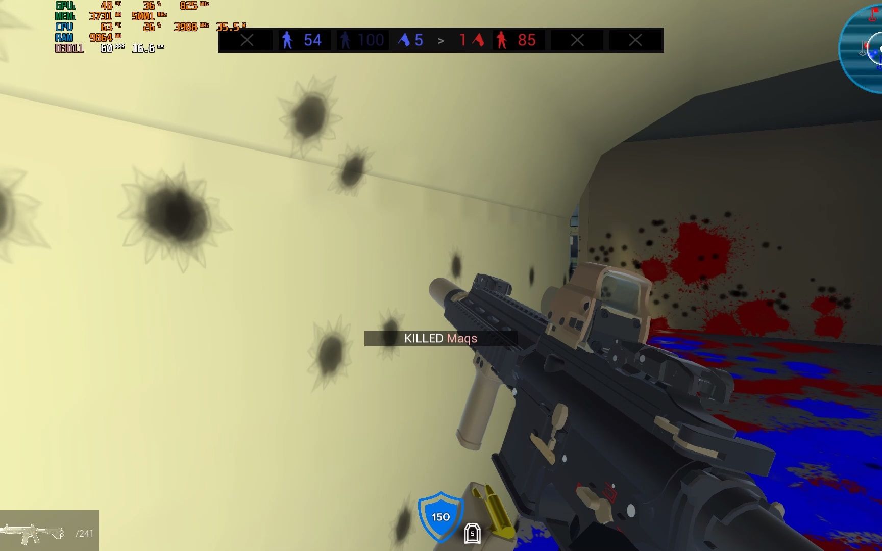 战地模拟器HK416