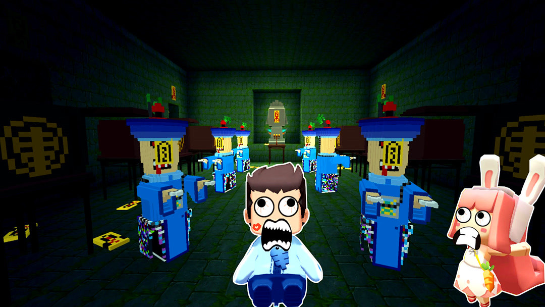 联机模式,探墓惊hun,木鱼小铃铛扮演警察,调查五百年前的古墓