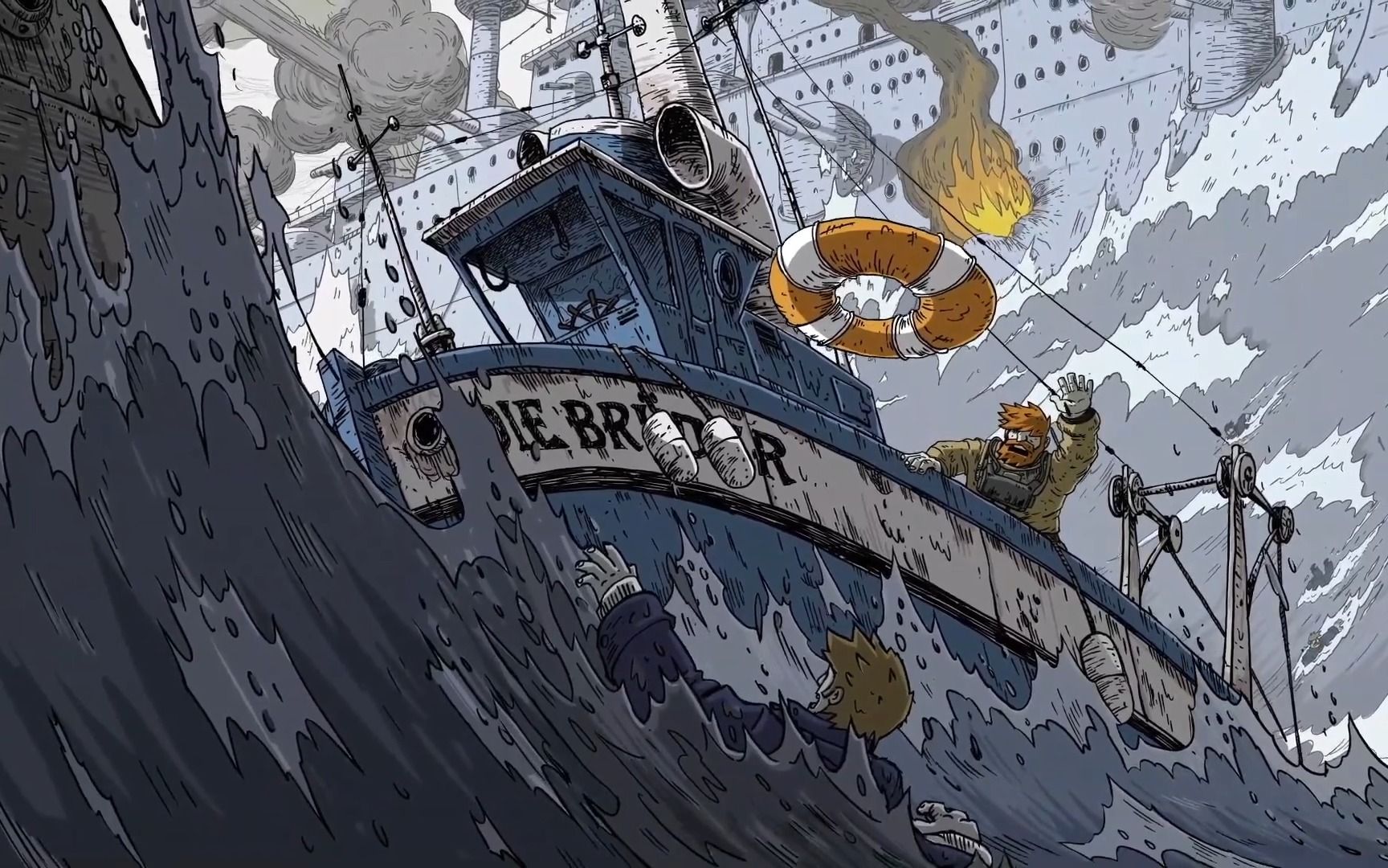 “忠勇之心:伟大战争”续作《勇敢的心:回家》首爆预告,下月推出