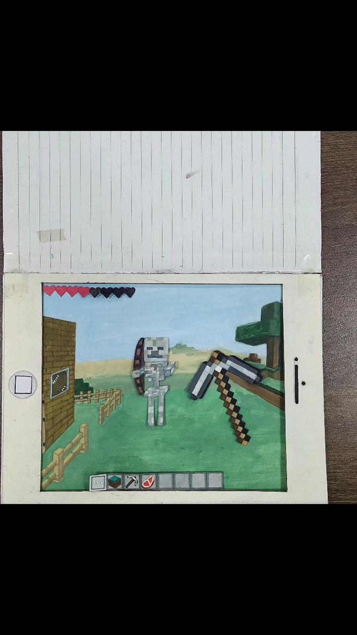 #我的世界 一起玩mc吗?我这边会有亿点卡~ #定格动画 #mc