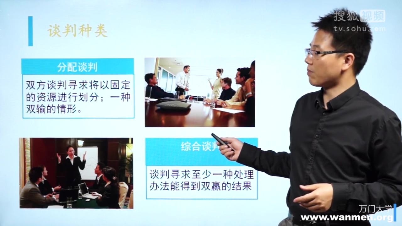 万门大学组织行为学15.3谈判