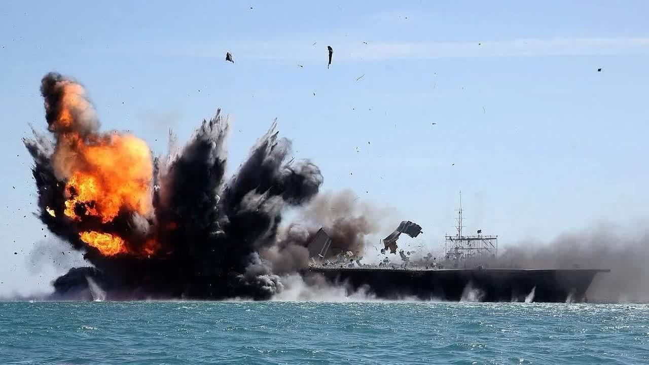 为啥现代军舰那么脆?货船一撞就坏,战时真的可以抵挡导弹吗?