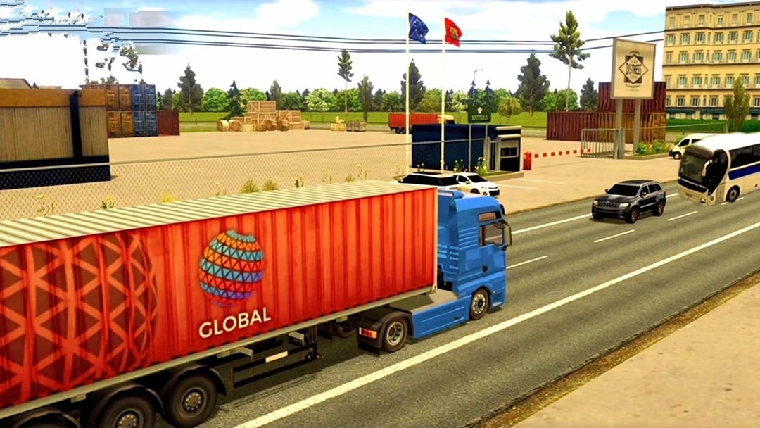 【永哥玩游戏】卡车城市模拟驾驶 重型卡车城市运输